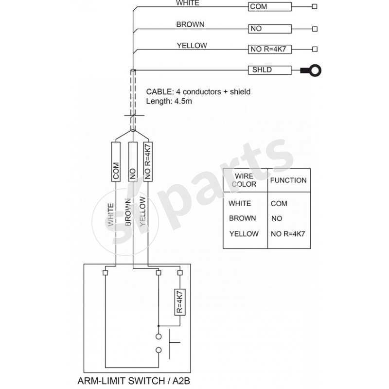 3B6 LIMIT SWITCH SENSOR