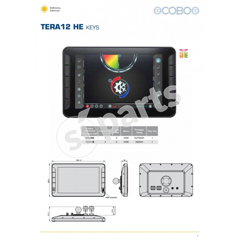 TERA 12 HE DISPLAY 3B6