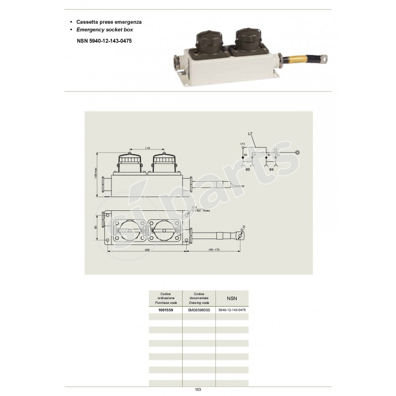 EMERGENCY SOCKET BOX