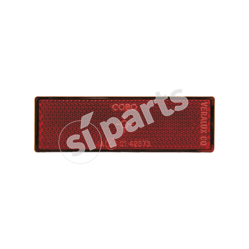 RED REFLEX REFLECTOR