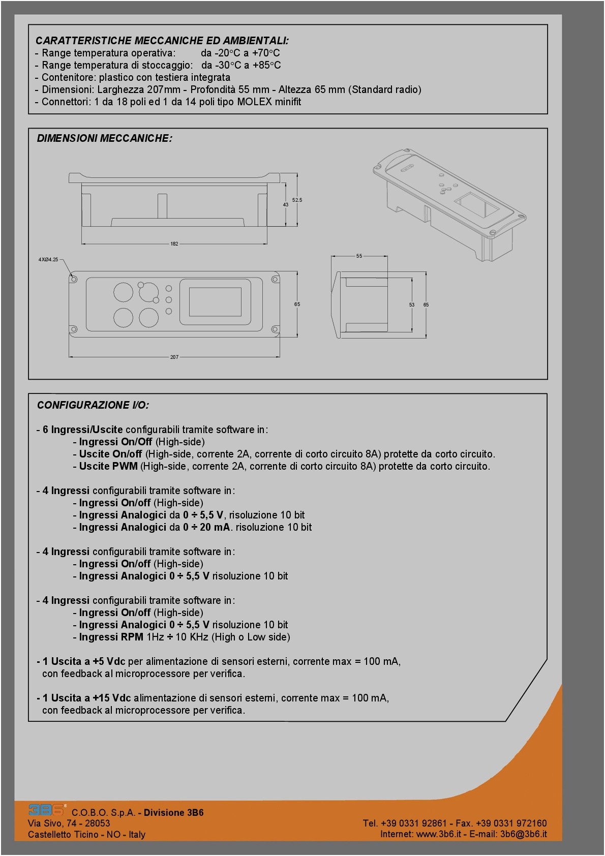 SLIM DISPLAY 3B6