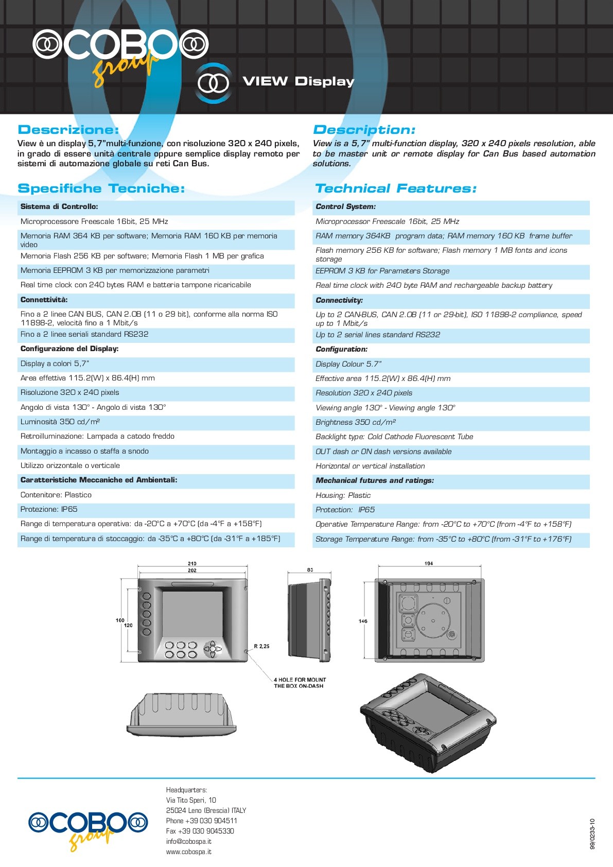 VIEW DISPLAY 3B6